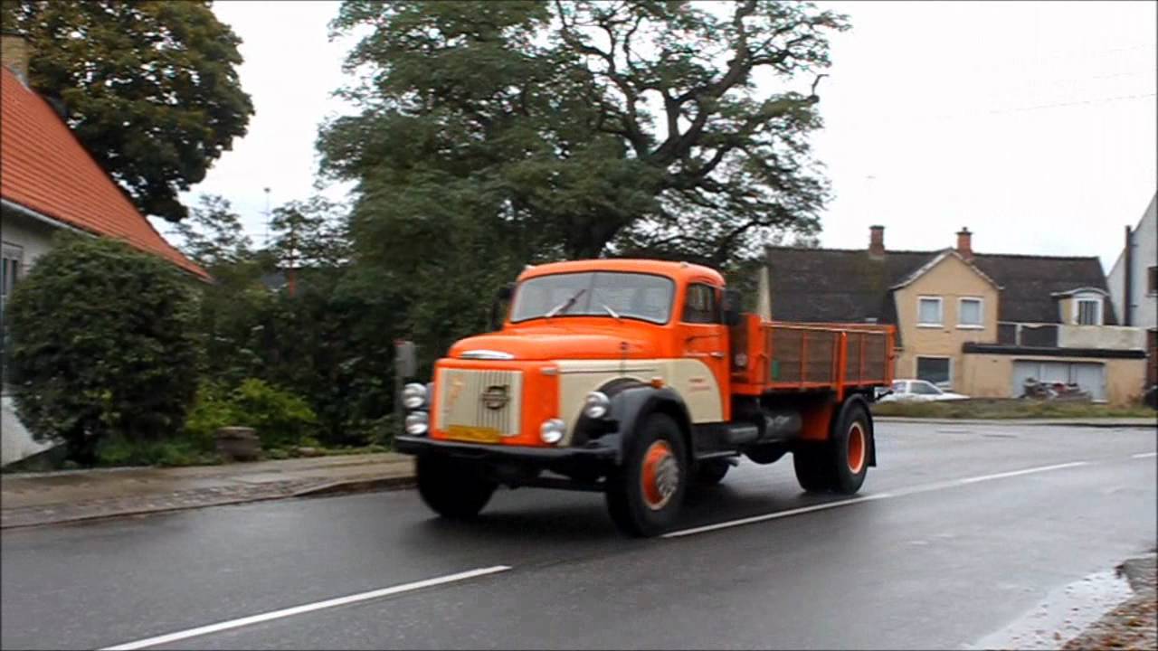 Veteranlastbil Rally Holbæk 2012 - YouTube