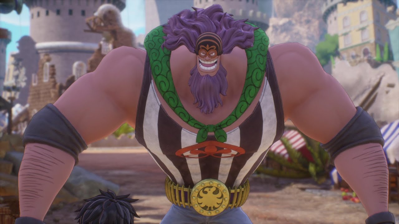 One Piece Odyssey - Jesus Burgess Boss Fight - YouTube