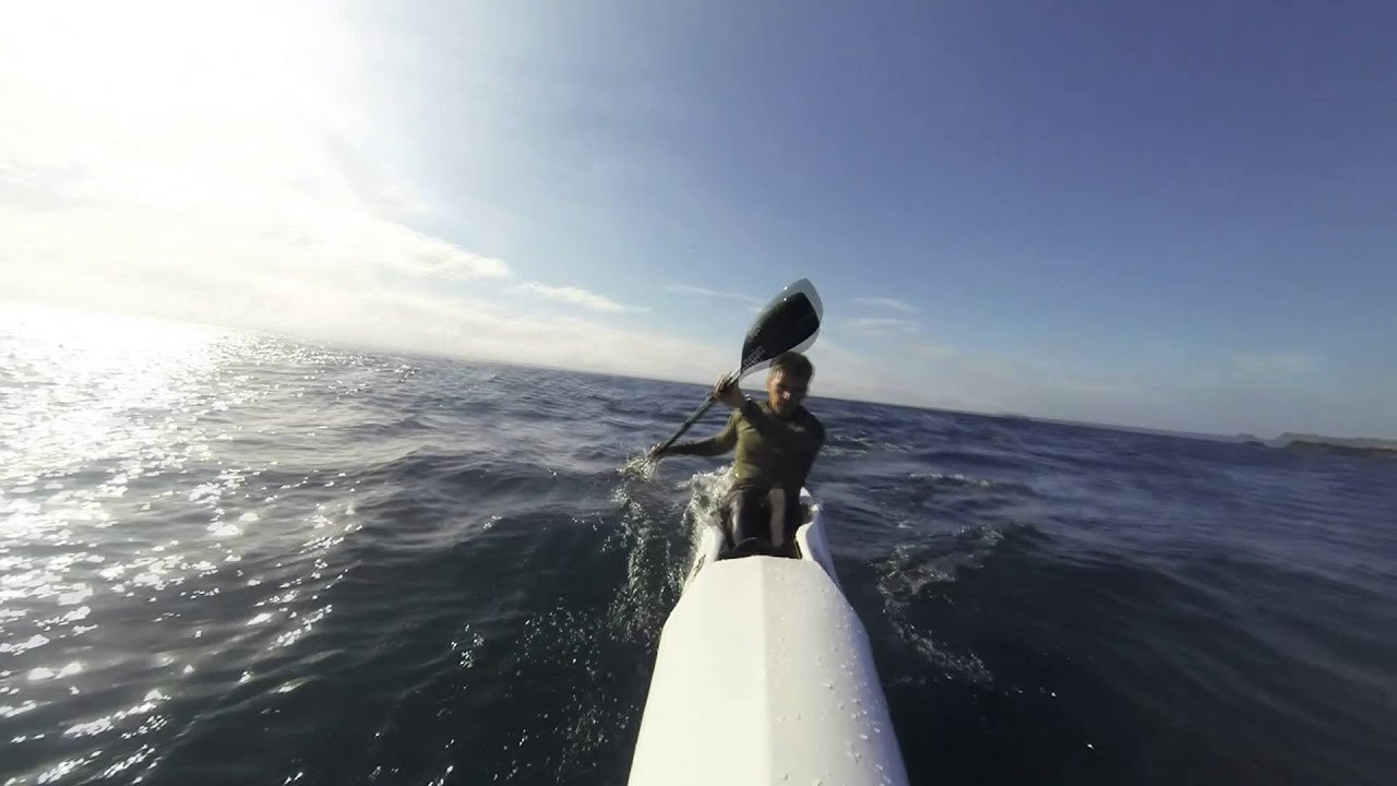 epic v7 surf ski - YouTube