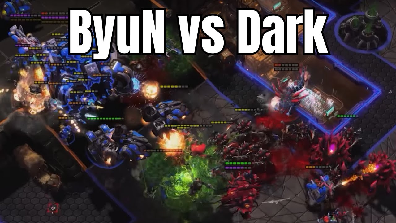 StarCraft 2 best-of-3: ByuN vs Dark - REAPER MADNESS - YouTube