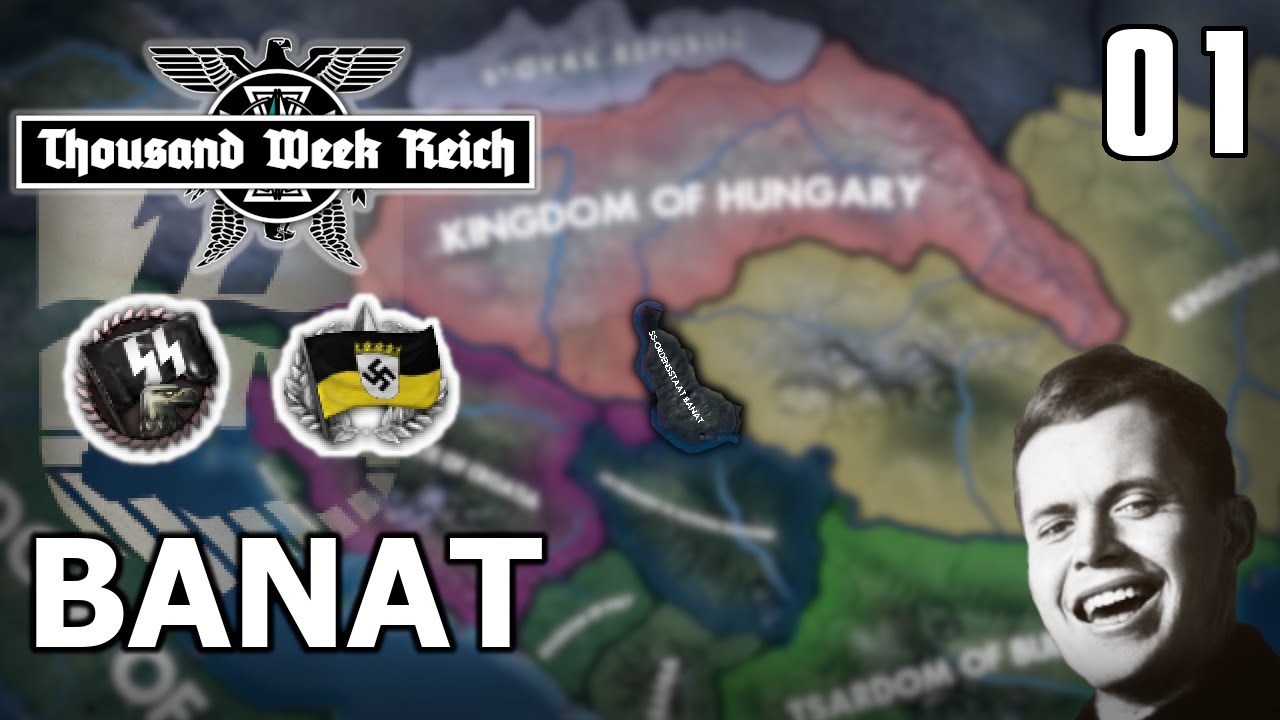 [1] HoI4 Thousand Week Reich Banat - Państwo Przestępców - YouTube