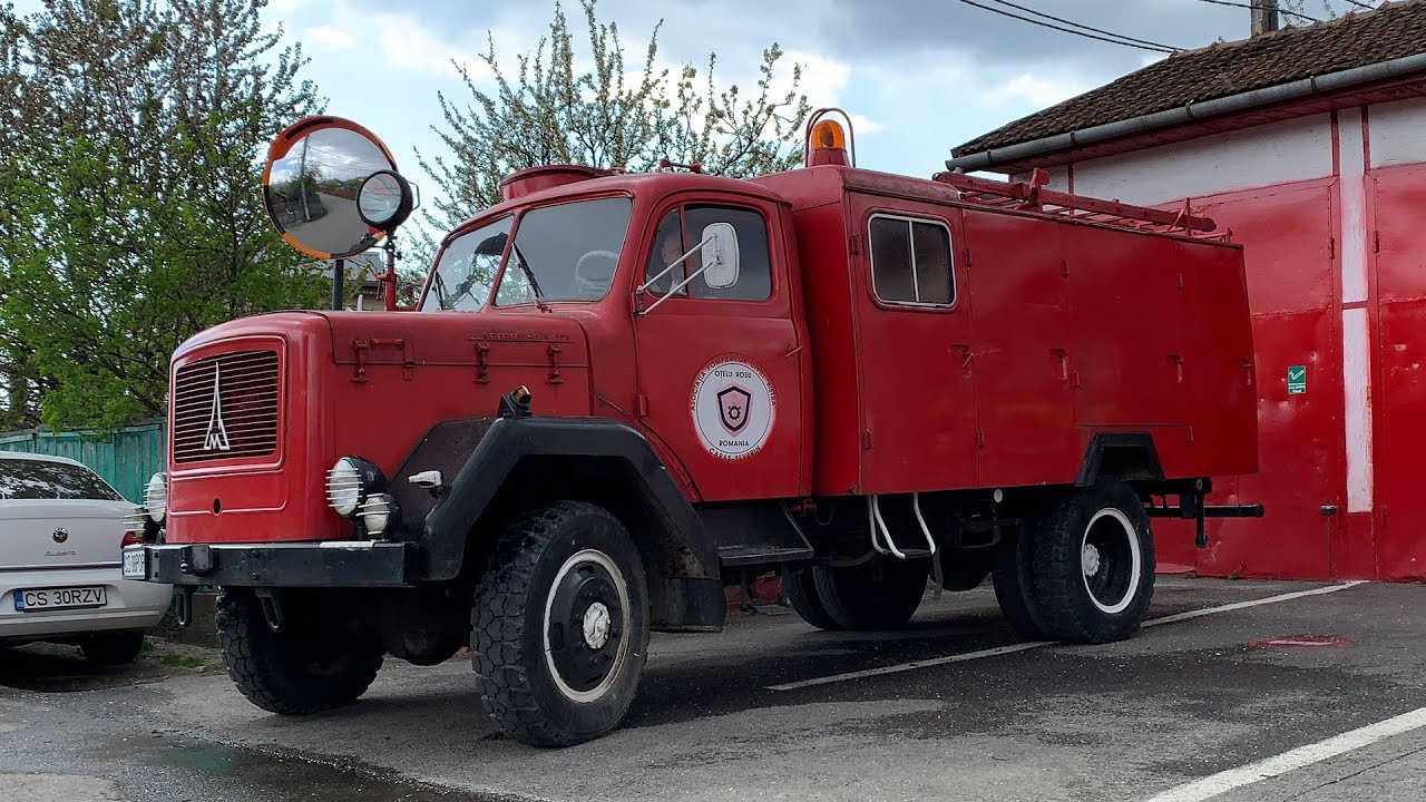 Magirus Deutz Mercury - O bijuterie tehnica repusa pe roti - YouTube