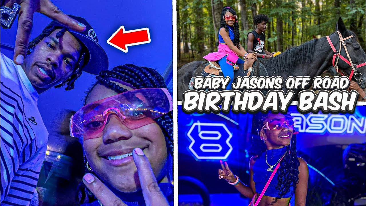 Baby Jason’s Off Road Birthday Bash Vlog 🎥🔥 - YouTube