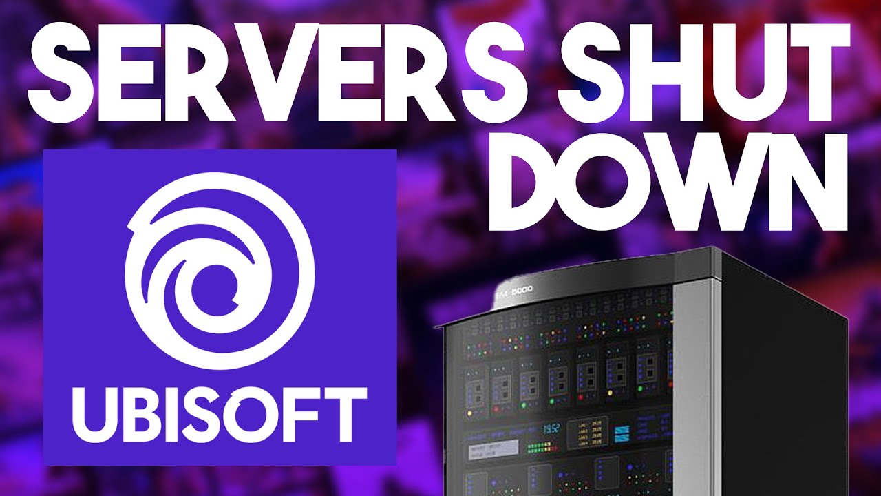 Ubisoft shutting servers down for 90+ games - YouTube