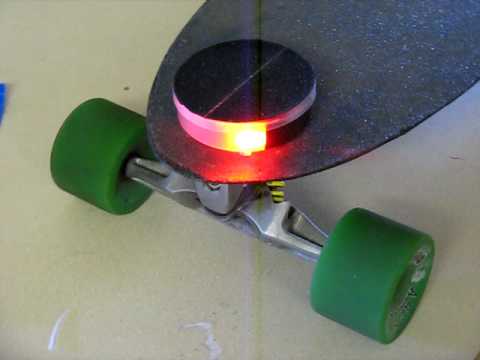 Longboard Cylon lights with Arduino Teensy - YouTube