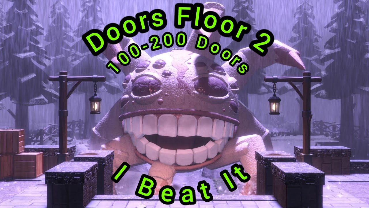 Beating Doors Floor 2 For The First Time - YouTube