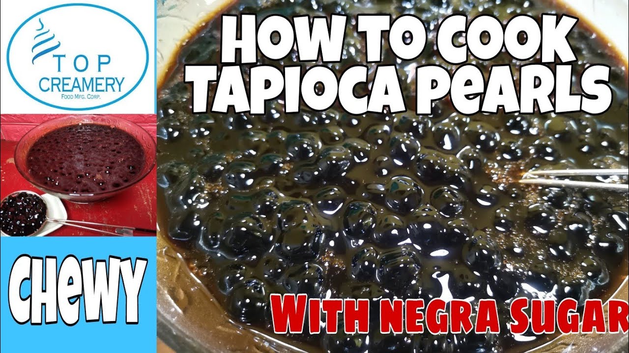 How to Cook Chewy Tapioca Pearls | Boba Pearls Review - YouTube