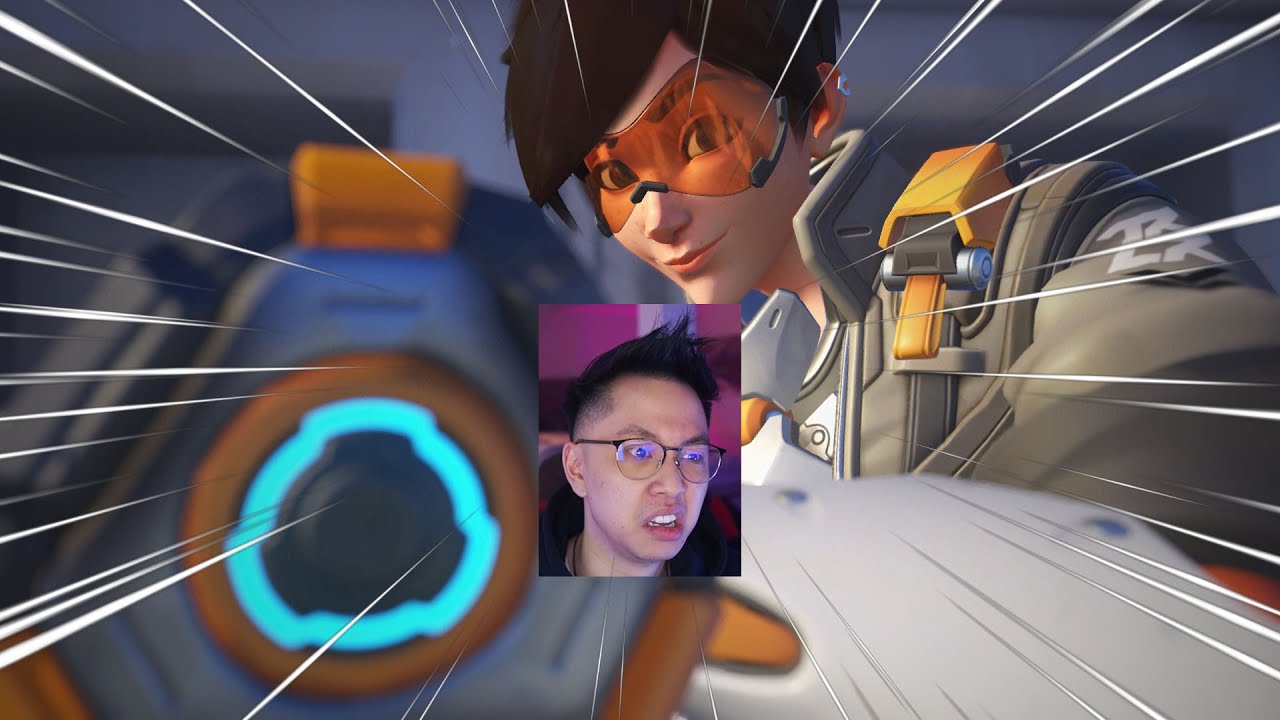 Tracer's falloff damage is bugged right now and makes her OP - YouTube