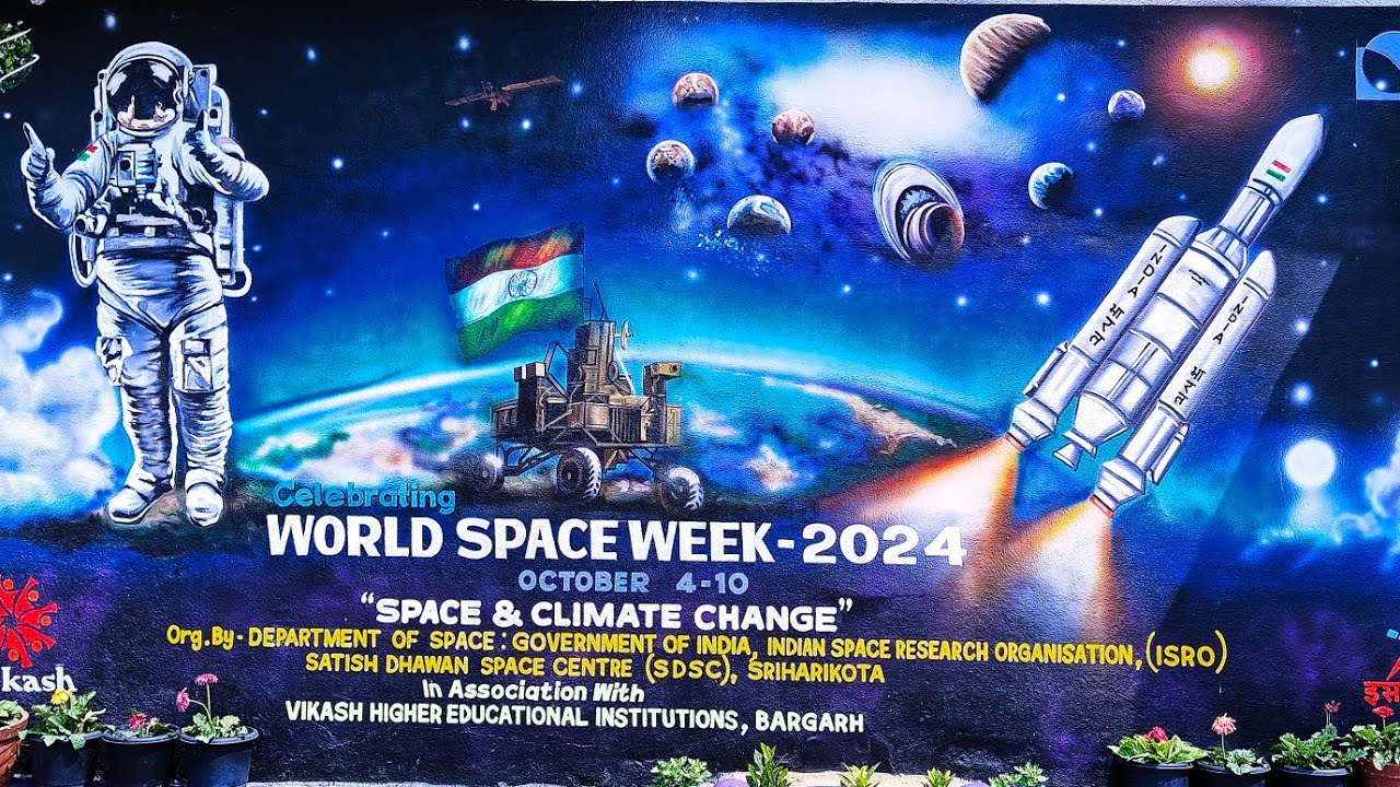 ISRO World Space Week @2024/Vikash HEI,Bargarh/Space & Climate Change ...