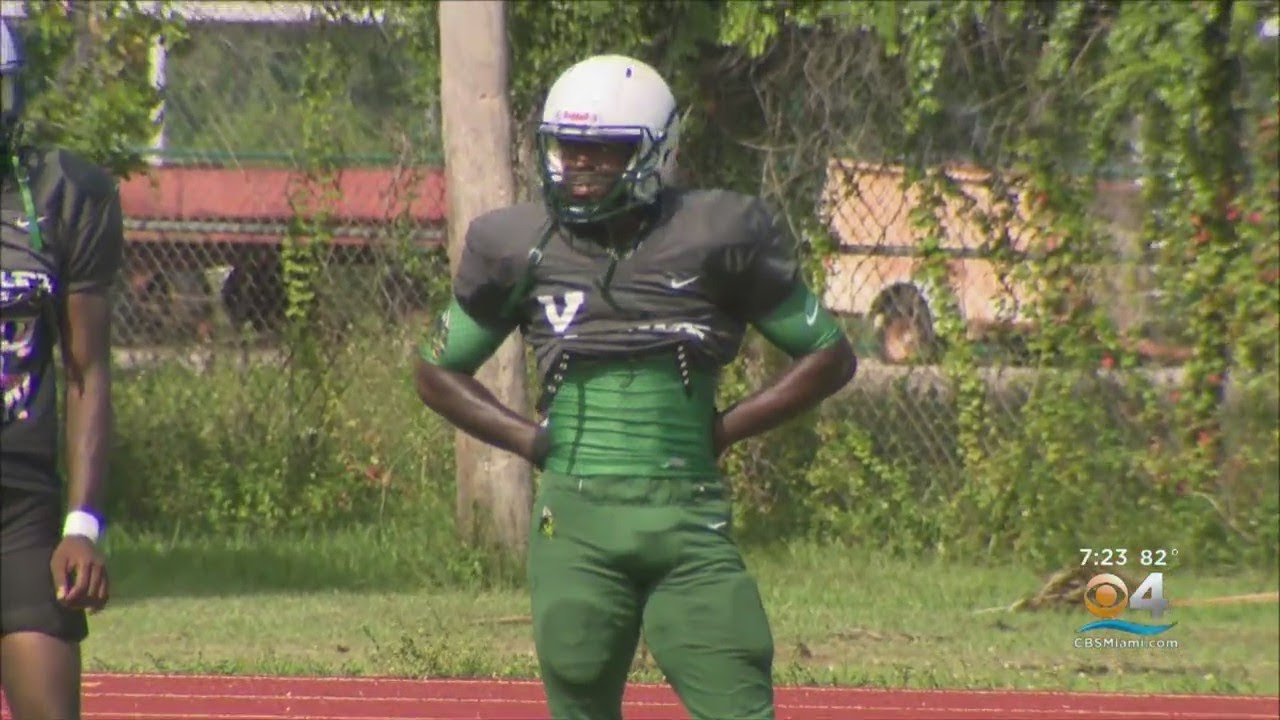 CBS4 Nat Moore Trophy Profile: Miami Central High Safety Alfonzo Allen ...