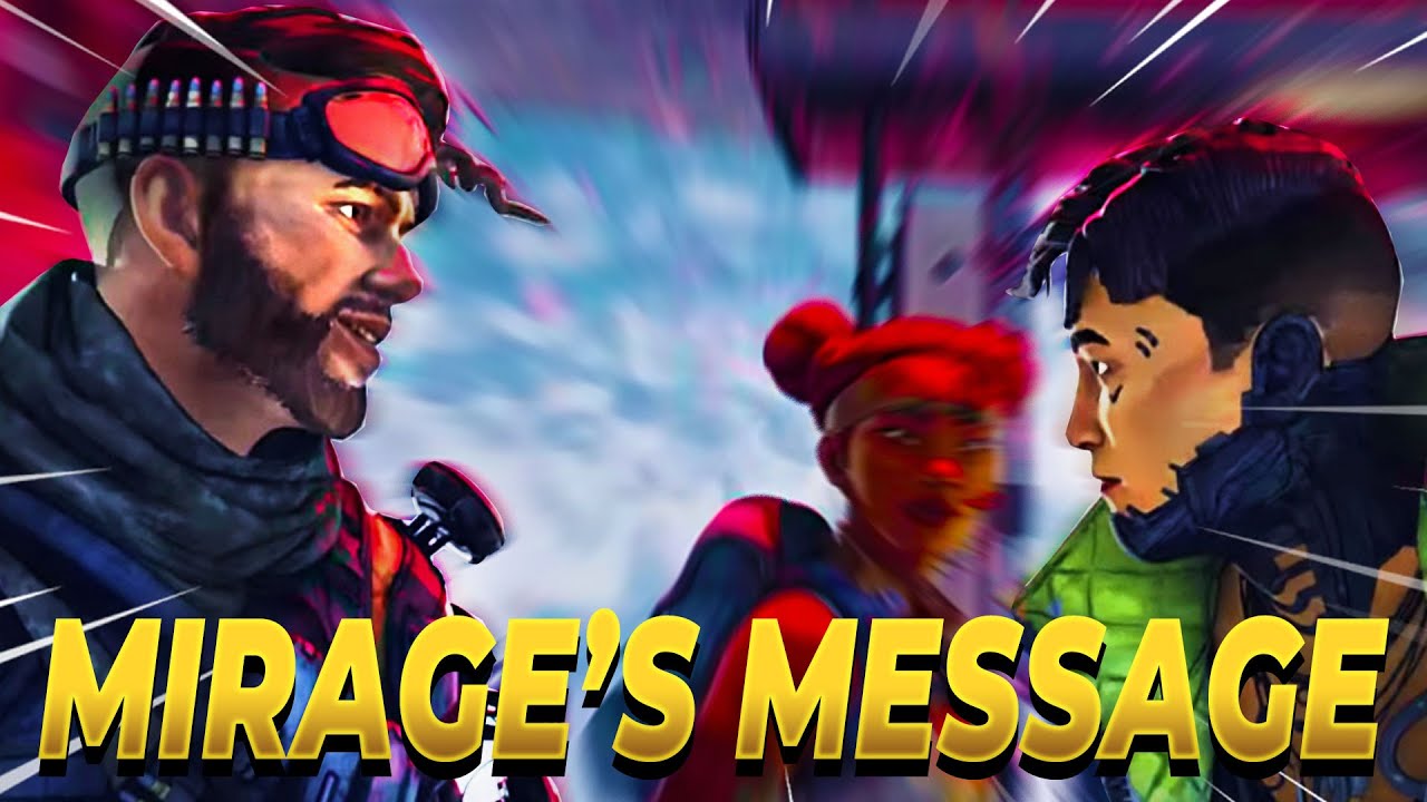 Mirage Has A Message For The APEX LEGENDS FANS!! With Roger Craig Smith ...