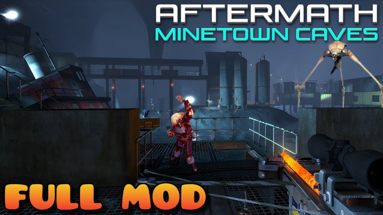 HALF LIFE 2 AFTERMATH CAVES | Full Mod Walkthrough | No Commentary ...