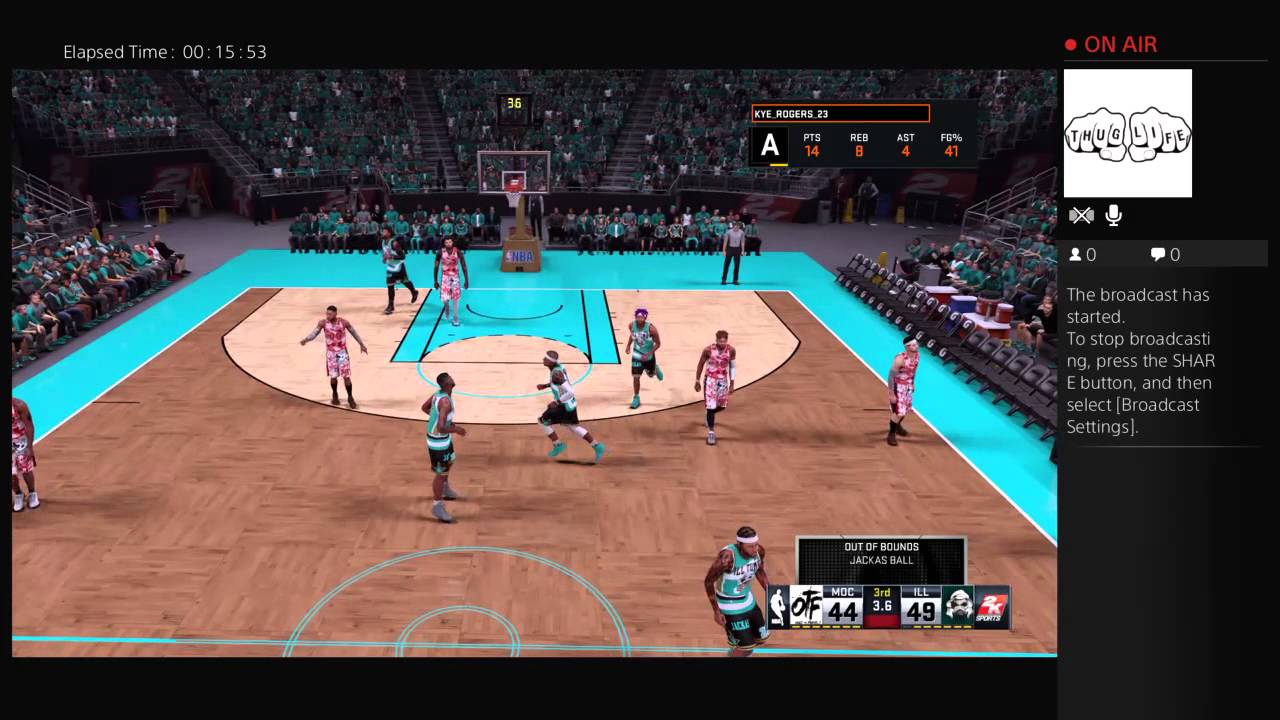 KYE_ROGERS_23's Live PS4 Broadcast - YouTube