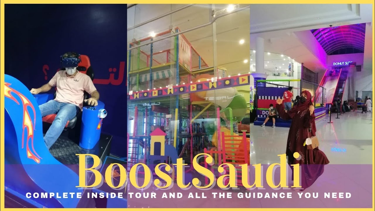 Fun filled day at Boost Saudi. places to visit in Jeddah/ entertainment ...