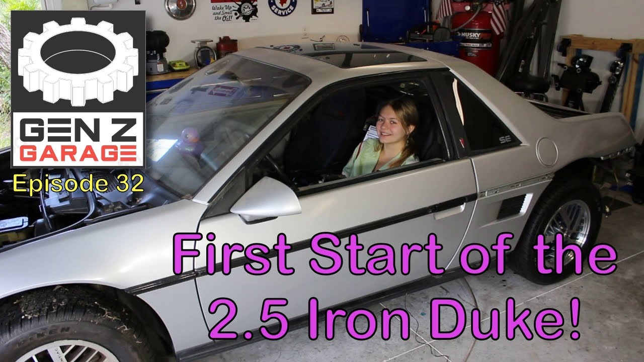 Starting the 2.5 Iron Duke for the first time! : Gen Z Garage Episode ...