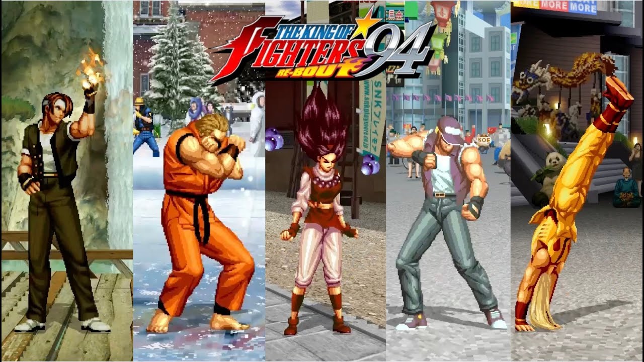 KOF 94 Re-bout All Supers - YouTube