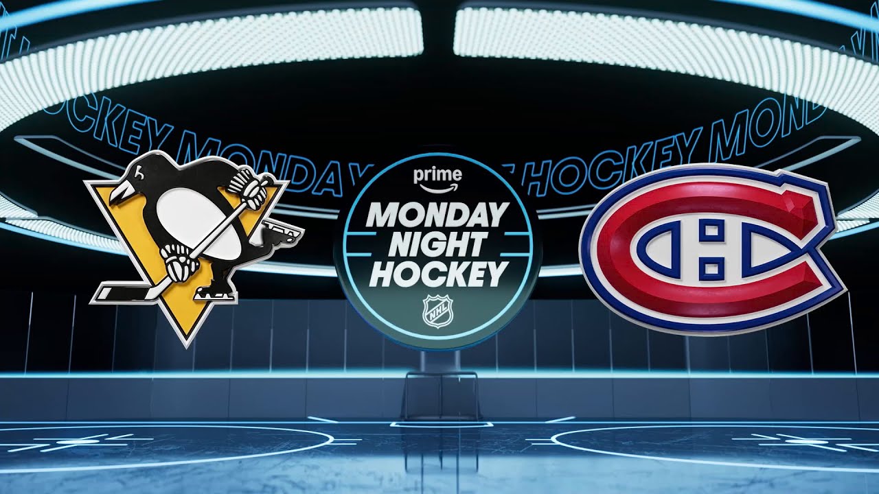 Prime Monday Night Hockey 10/14: Pittsburgh Penguins at Montreal ...