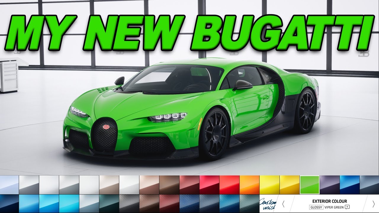 HELP US SPEC OUR BUGATTI CHIRON SUPER SPORT! - YouTube