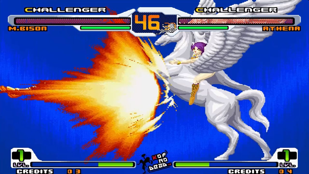 Athena especial Exceed vs Poderes todos los personajes SNK vs Capcom ...