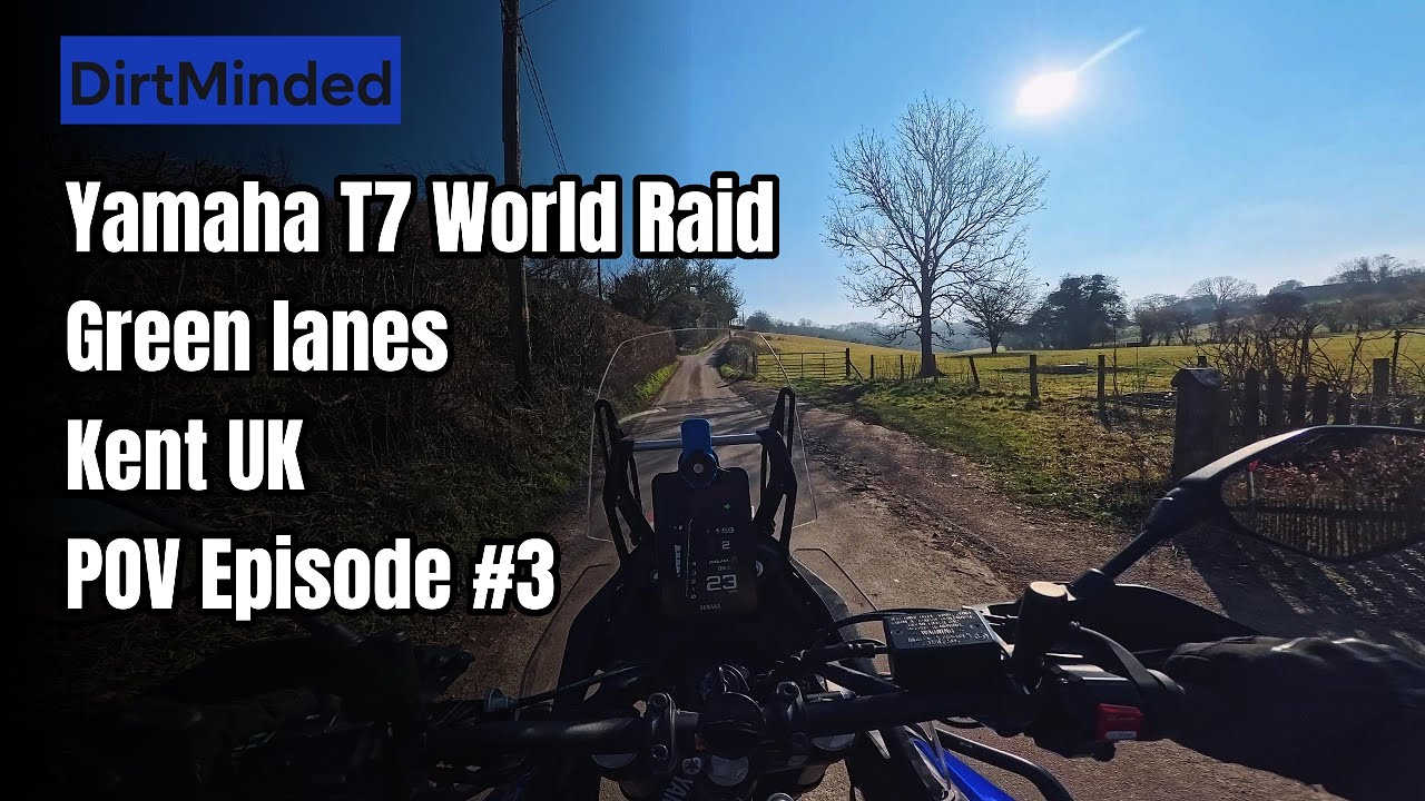 Yamaha T7 World Raid POV #3 Green lanes. - YouTube