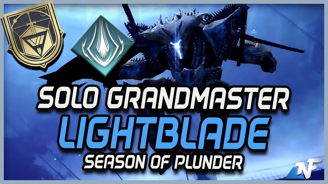 SOLO GRANDMASTER: Lightblade [Titan] [Platinum] [Destiny 2 Season of ...