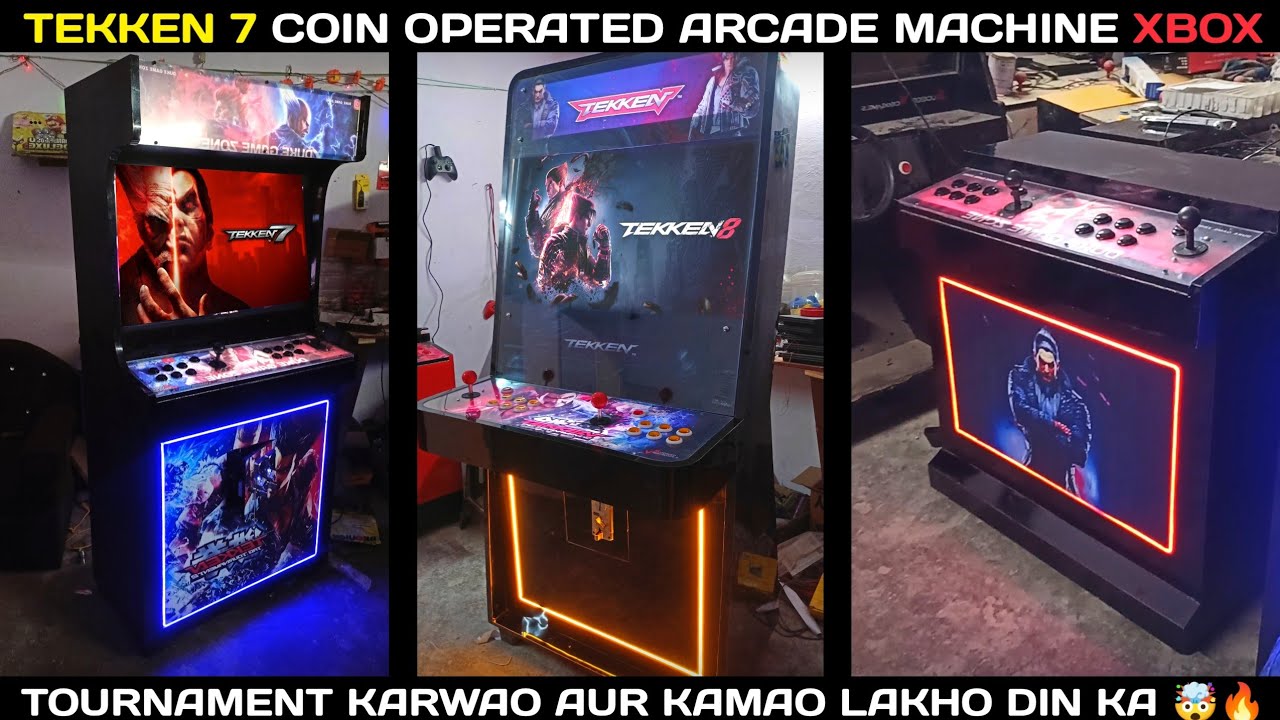 TEKKEN 7 COIN OPERATED ARCADE MACHINE XBOX TEKKEN TAG 2 #tekken3 # ...