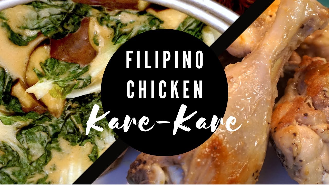 Filipino Chicken Kare-Kare | Super Easy & Healthy Recipe | Gwen ...