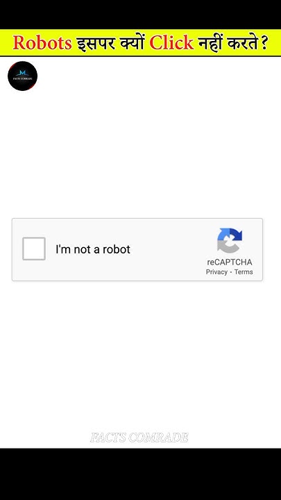 Why Robots can't click on "I am not a robot" ?🤔 #shorts #ytshorts - YouTube