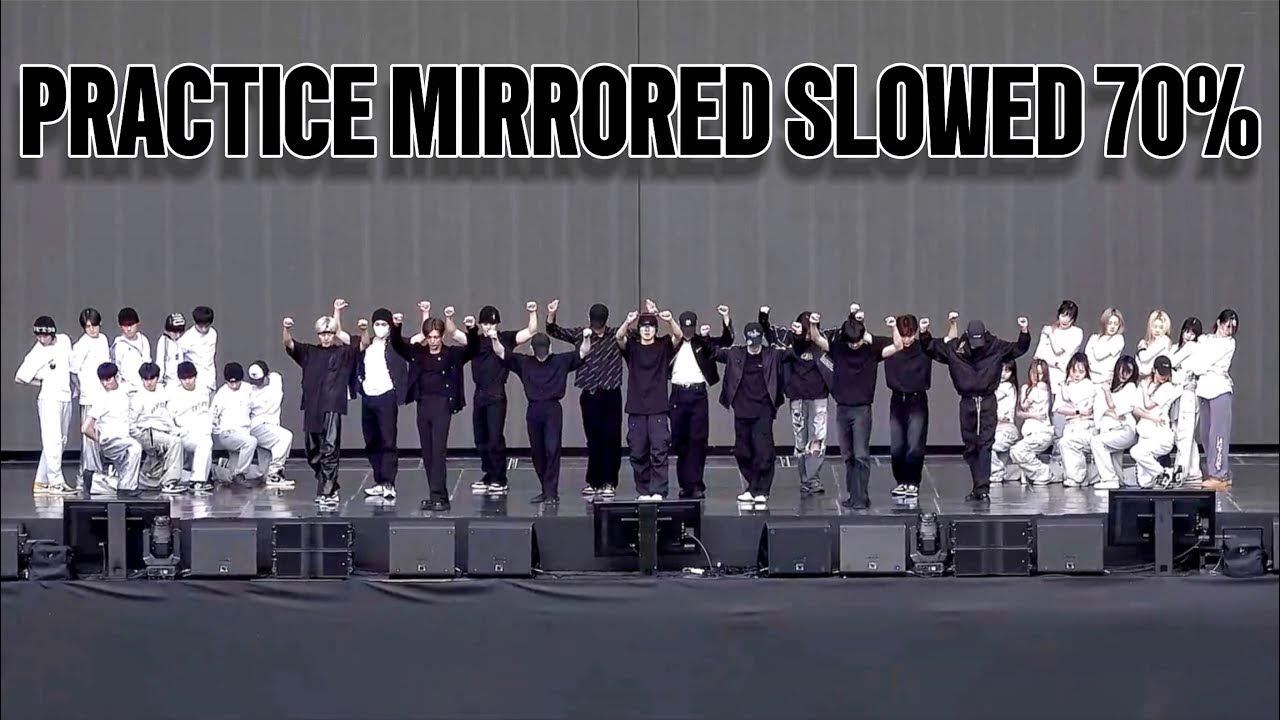 SEVENTEEN -'MAESTRO' Dance Practice Mirrored Slowed 70% - YouTube