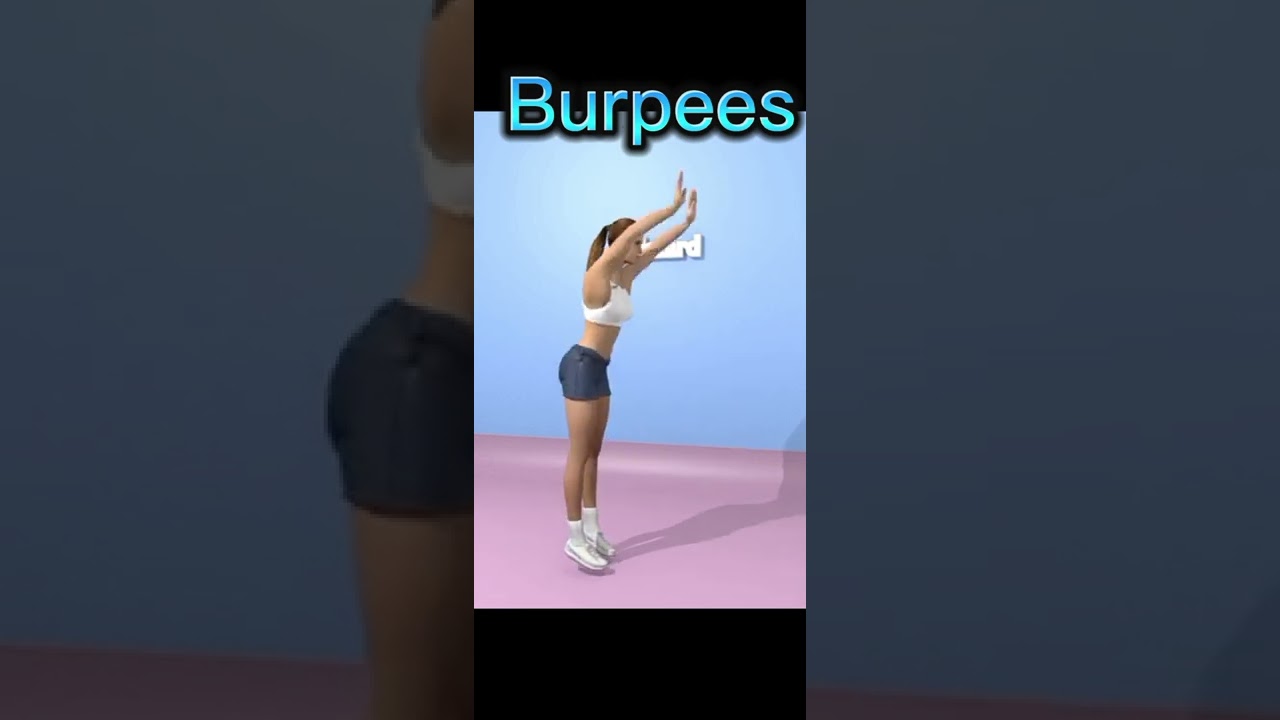 Burpees | Female body workout. - YouTube