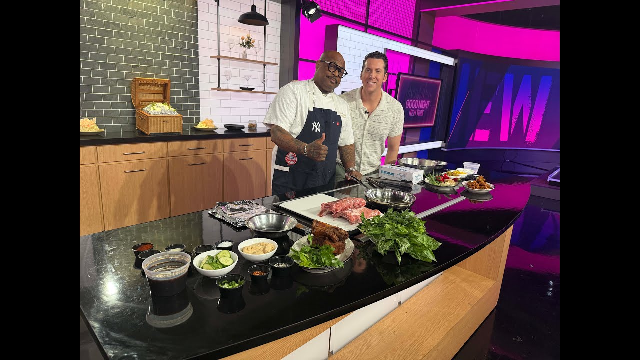 Celebrity Chef Melvin "Boots" Johnson Cooks on Good Night New York ...