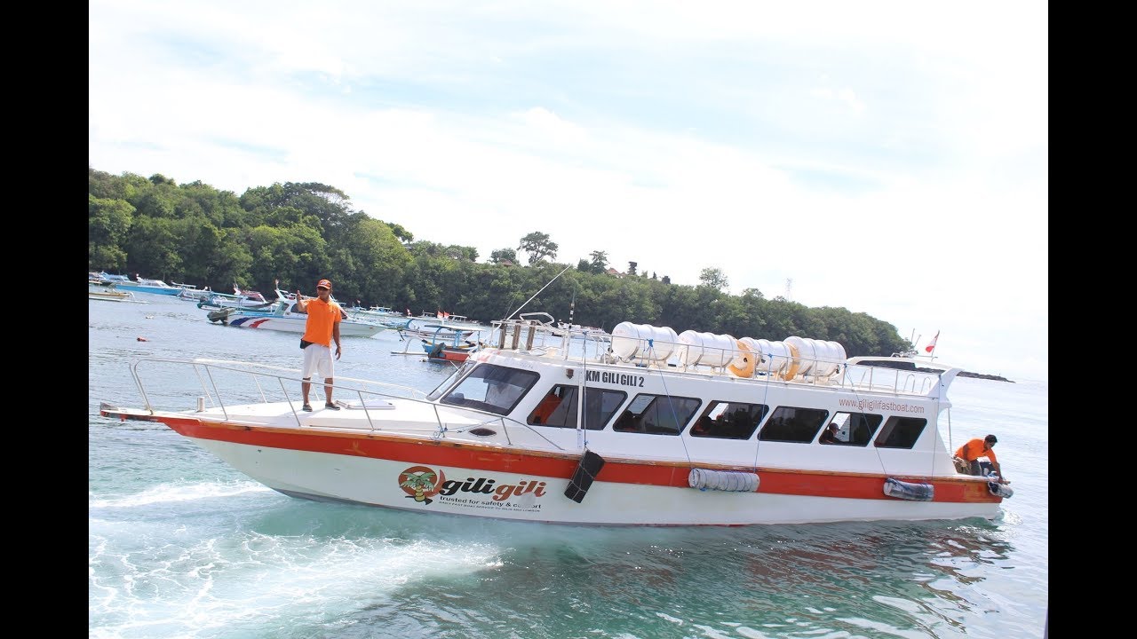 GILI GILI - FAST BOAT FROM BALI TO GILI & LOMBOK - YouTube