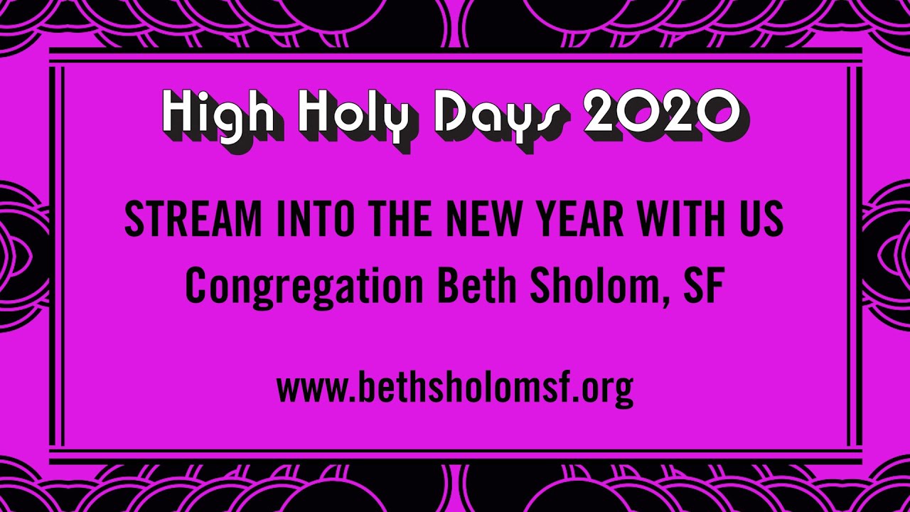 Put A Little Love In Your Heart - High Holy Days 2020 - Congregation ...
