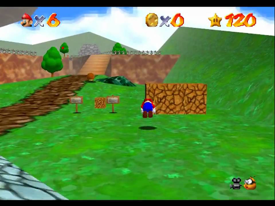 SM64 - Mario Wings To The Sky by sonicpacker - 23"90 (TAS) - YouTube