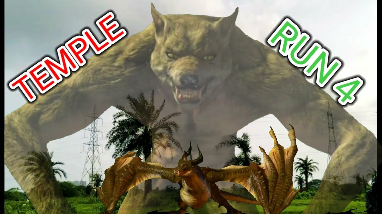 TEMPLE RUN 4 ( FOUR in ONE VIDEOS ) ( 4 in 1 ) PARTS 🎲 Real Life Game 🎲 ...