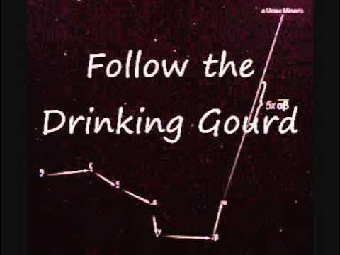 Follow The Drinking Gourd (American traditional) Lyric video - YouTube