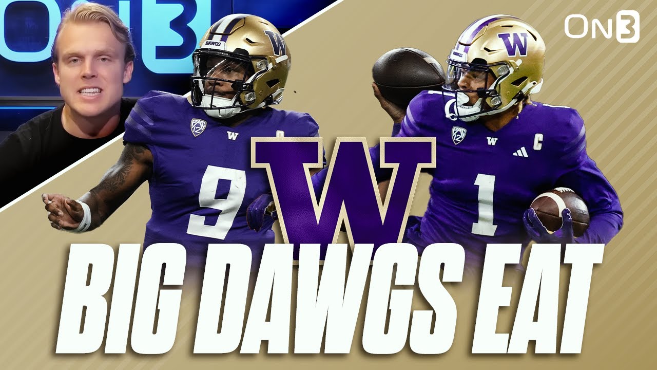 Washington BEATS Oregon To LOCK UP College Football Playoff Spot ...