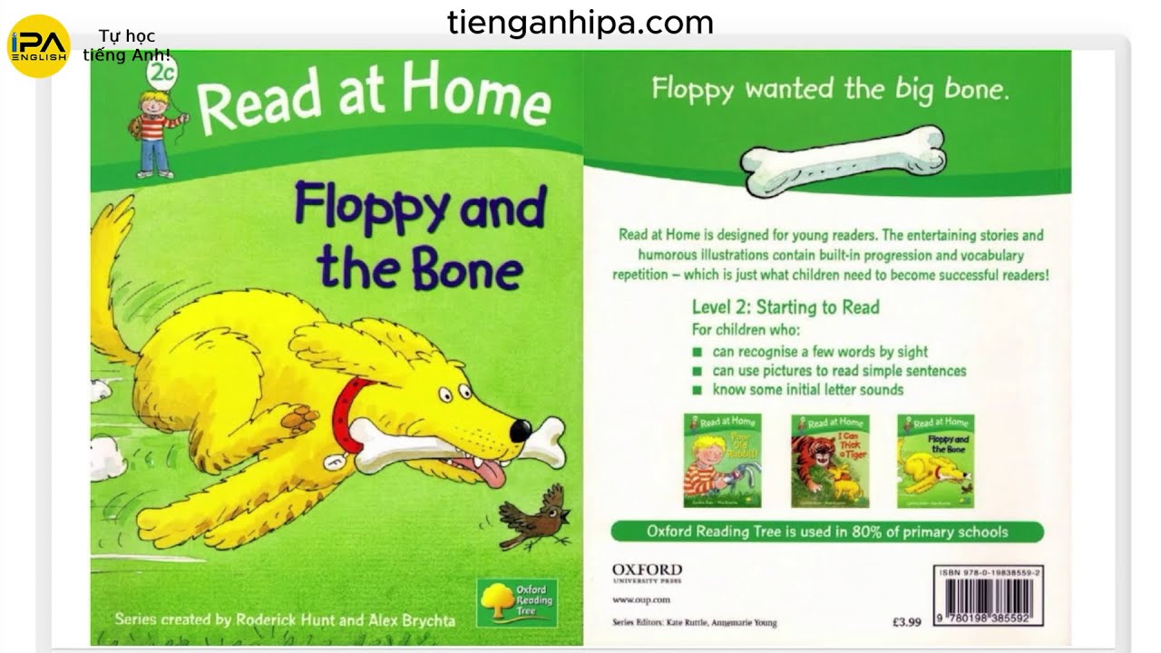 Read At Home – 2c – Floppy and the Bone - Read along with highlighted ...