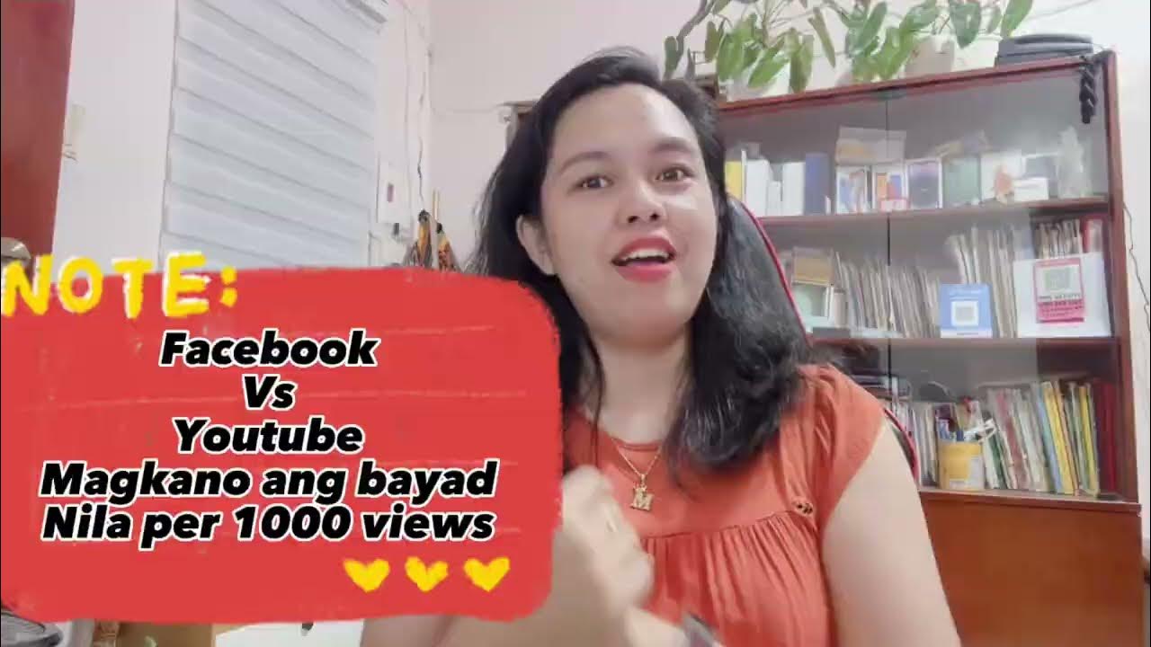 MAGKANO ANG BAYAD NG 1000 VIEWS sa FACEBOOK at YOUTUBE? | MAECAN - YouTube
