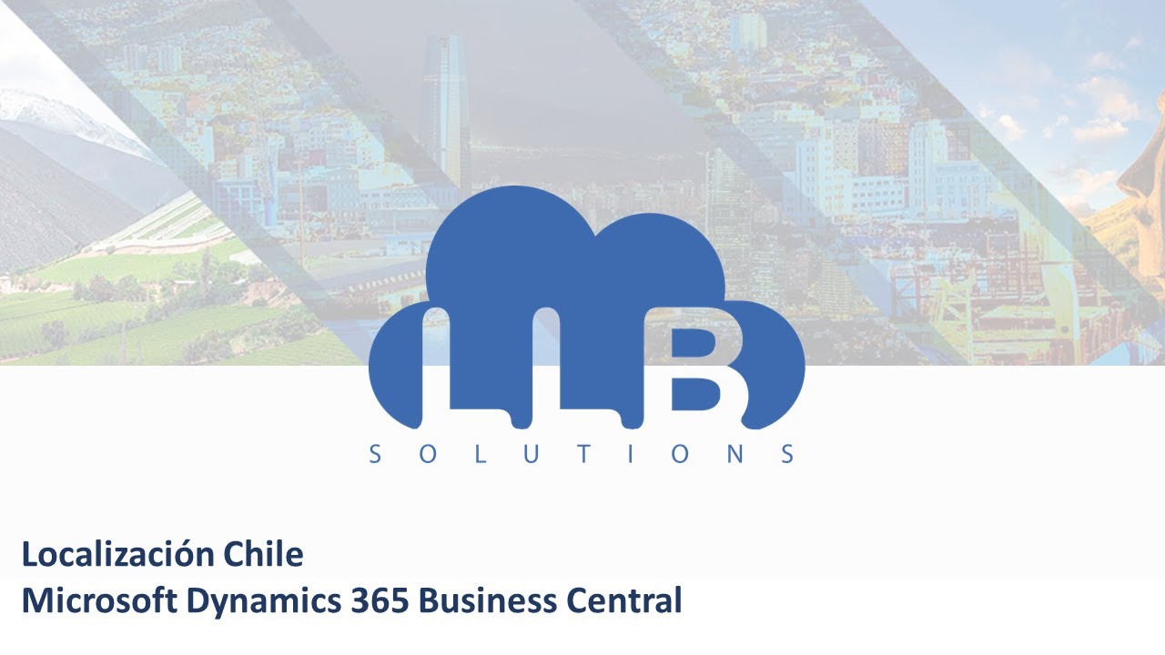Chile Localization for Dynamics 365 Business Central. - YouTube