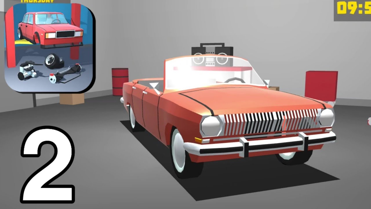 Retro Garage - Car Mechanic Simulator Gameplay Walkthrough part 2 - YouTube