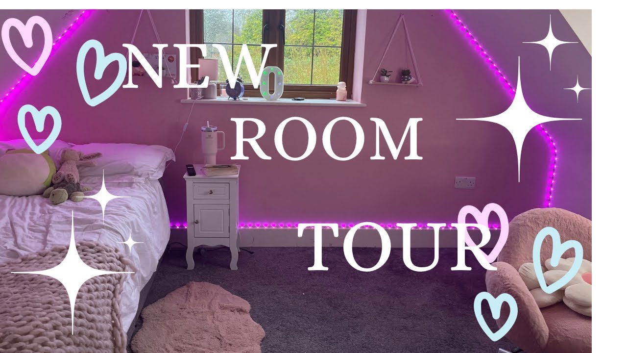 New room tour!!! - YouTube