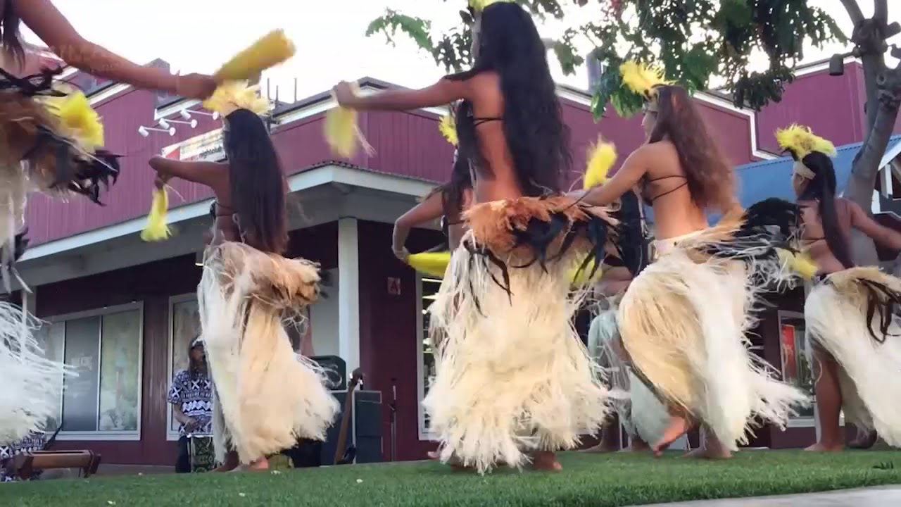 Tahitian Otea at the Outlets of Maui - YouTube