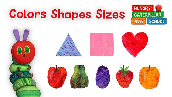 The Very Hungry Caterpillar Food Coloring Pages