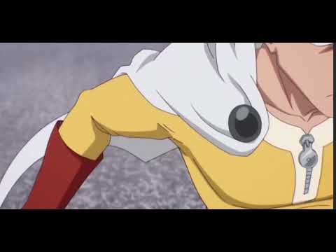 One Punch Man - Saitama eat sword - YouTube