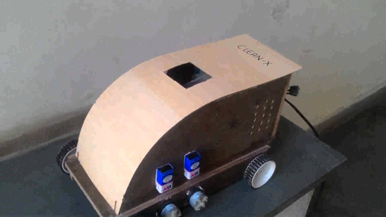 Garbage collecting machine - YouTube