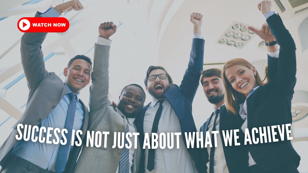 Beyond Personal Achievements: The Power of Using Success to Make a ...