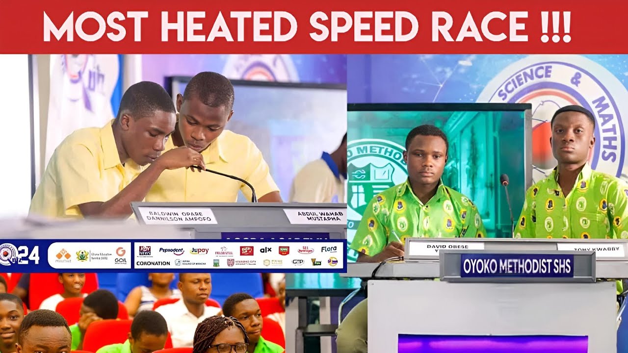 What A Heated SPEED RACE Between Accra Academy And Oyoko Methodist SHS ...
