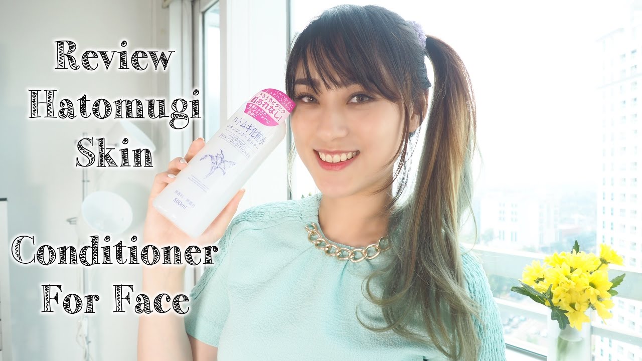How to use Hatomugi Skin Conditoner for Face | Skincare - YouTube