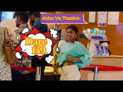 “Achu VS Theater”🤣Have u Tried this⁉️ #dare -139 #abnachu - YouTube